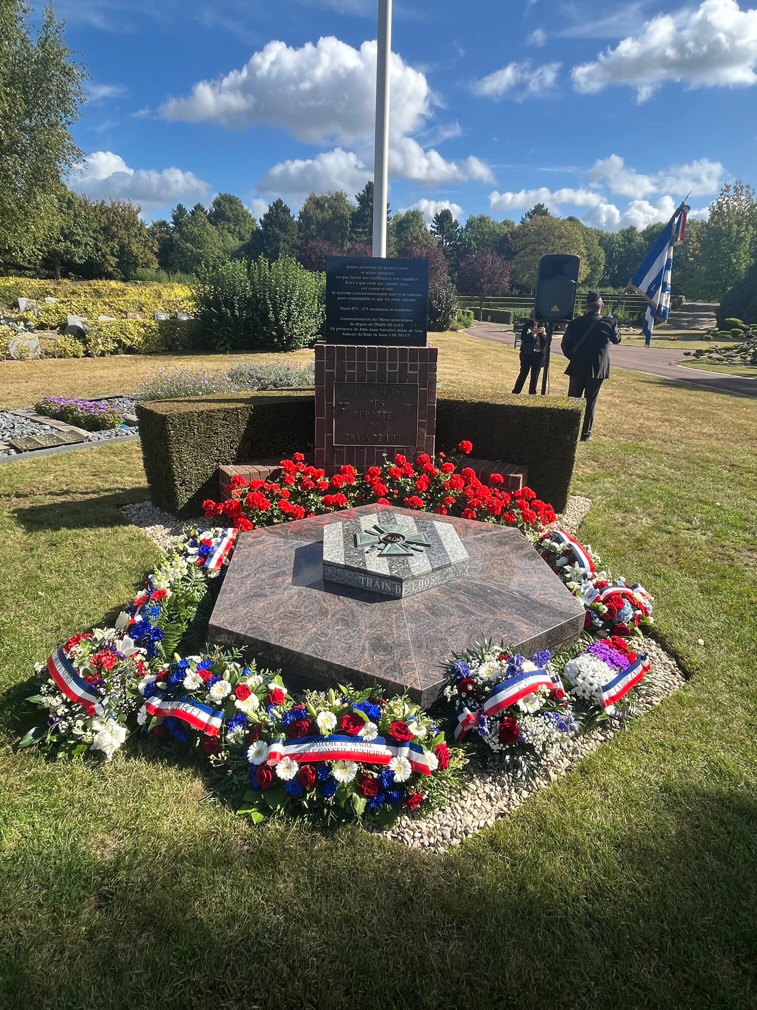 Commémoration Cimetière Delory 2025 - L'Amicale du Train de Loos